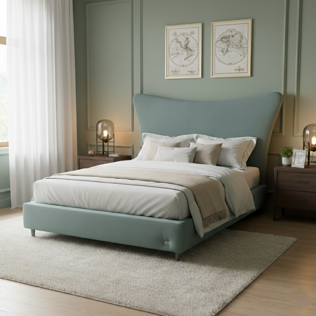 Base Fixa Ednis com Cabeceira - Outlet dos Colchões